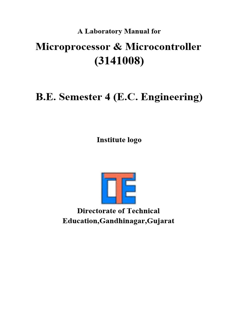 Lab Manual Degree MM (3141008) | PDF