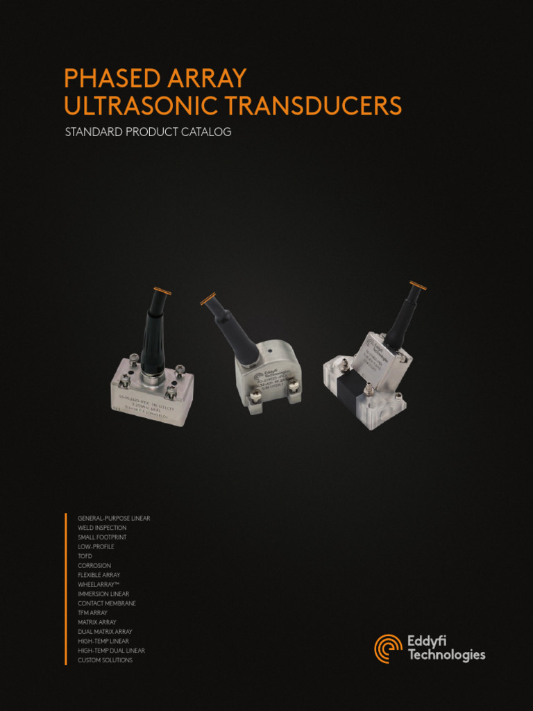 Eddyfi PAUT Product Catalog 2023 12 05 | PDF | Nondestructive Testing ...