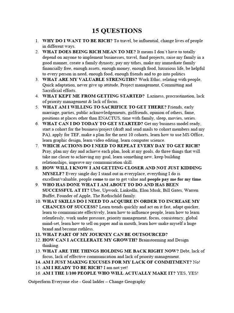 15 Questions | PDF