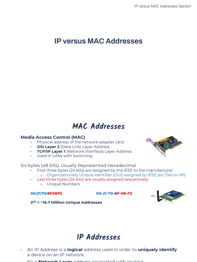 IP Addresses and Subneting | PDF | Ip Address | Internet Protocols