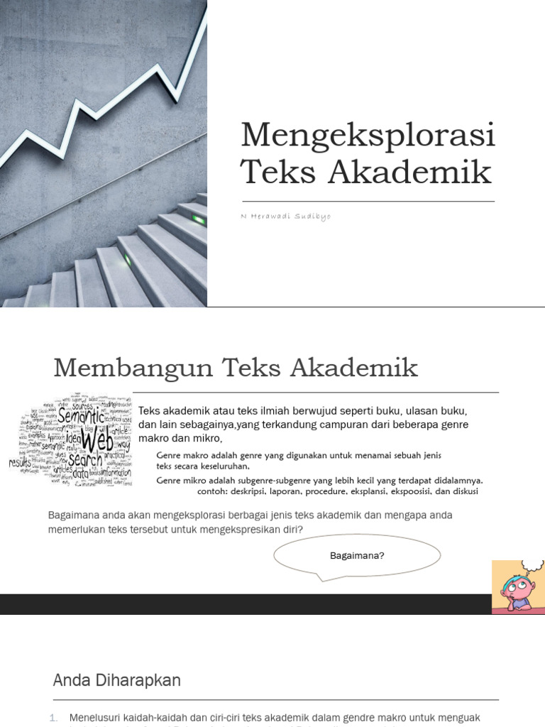 Mengeksplorasi Teks Akademik | PDF