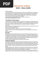 Official MUN Rules of Procedure WiseMee ROP | PDF | Government | Group ...