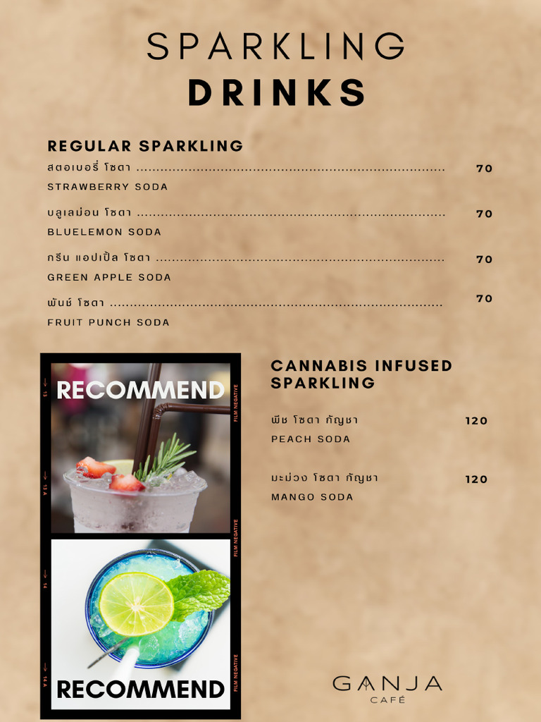 Booth Menu (A4 Document) | PDF