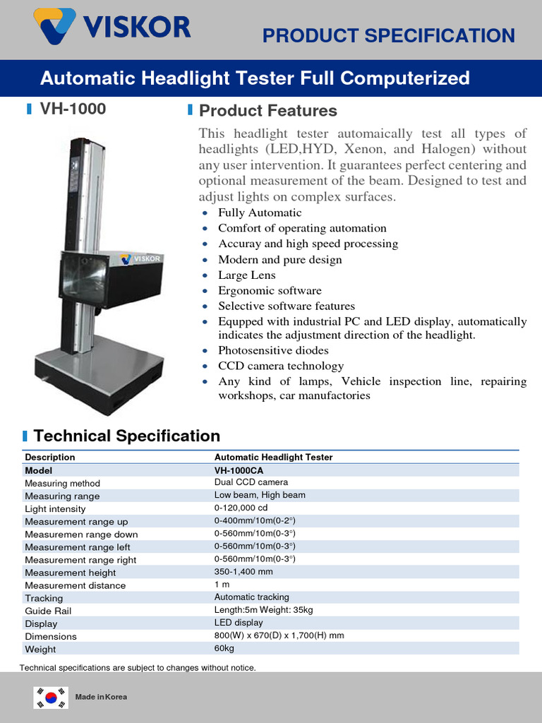 Headlight Tester Robotik | PDF | Headlamp | Manufactured Goods