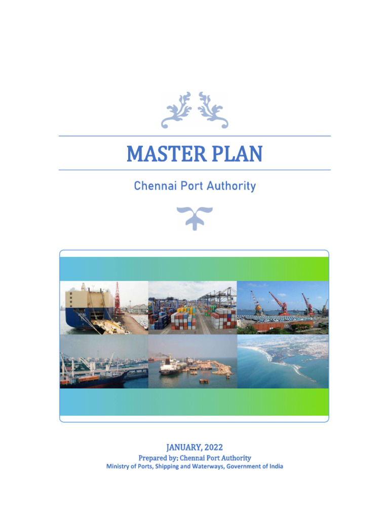 Chennai Port Master Plan | PDF