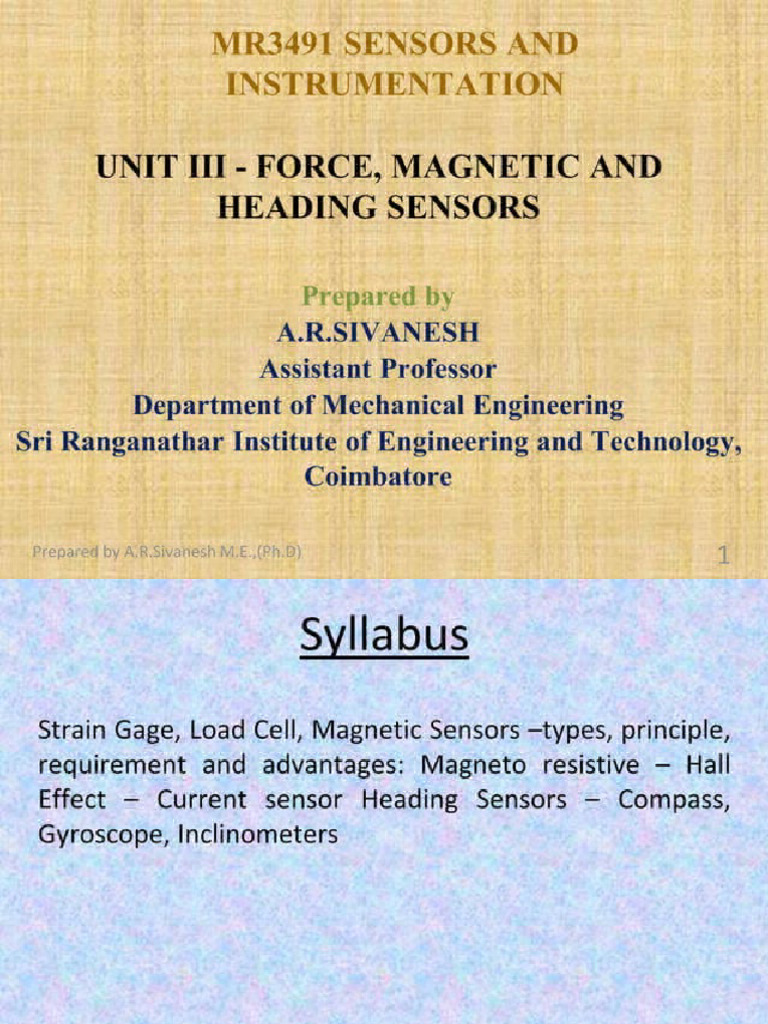 TB-Force, Magnetic and Heading Sensors | PDF