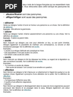 Verbe Ennuyer | PDF | Sémantique | Relations syntaxiques