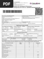 CHOLA Revised Motor Insurance Claim Form | PDF | Insurance | Vehicles