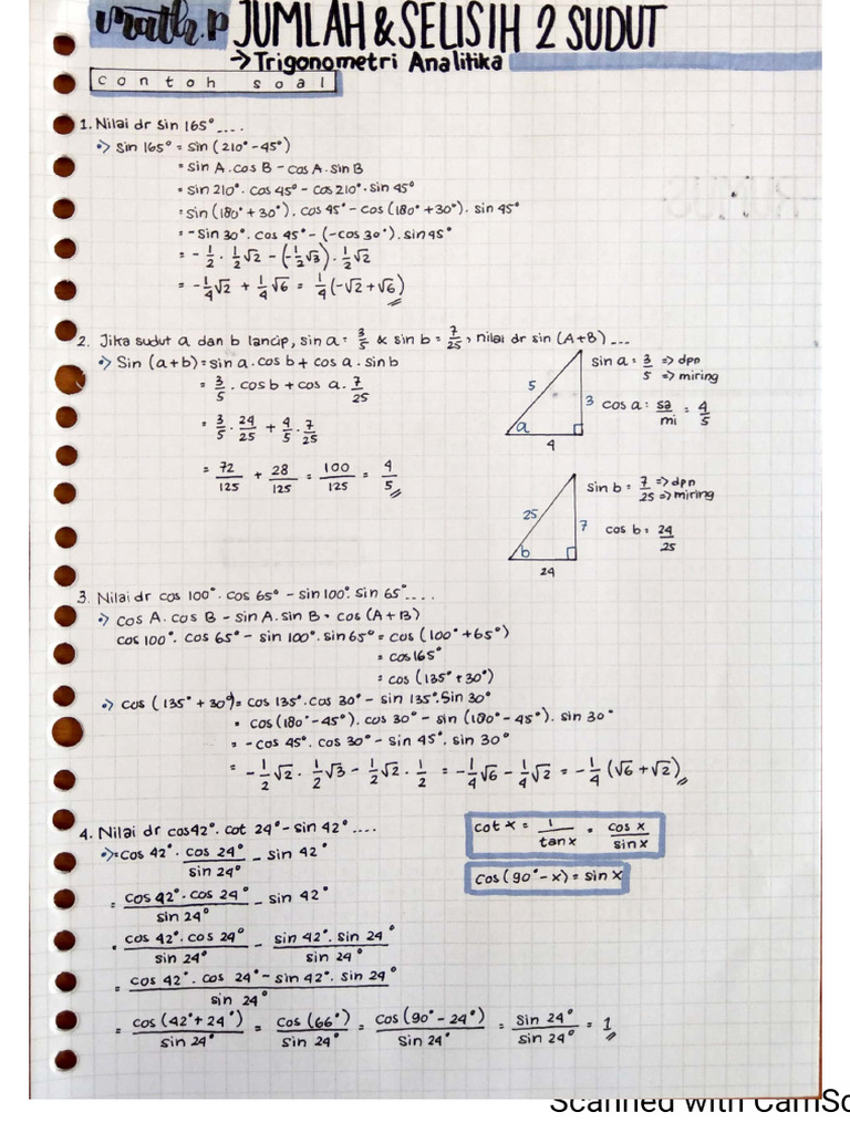 Trigonometri Analitik Pdf