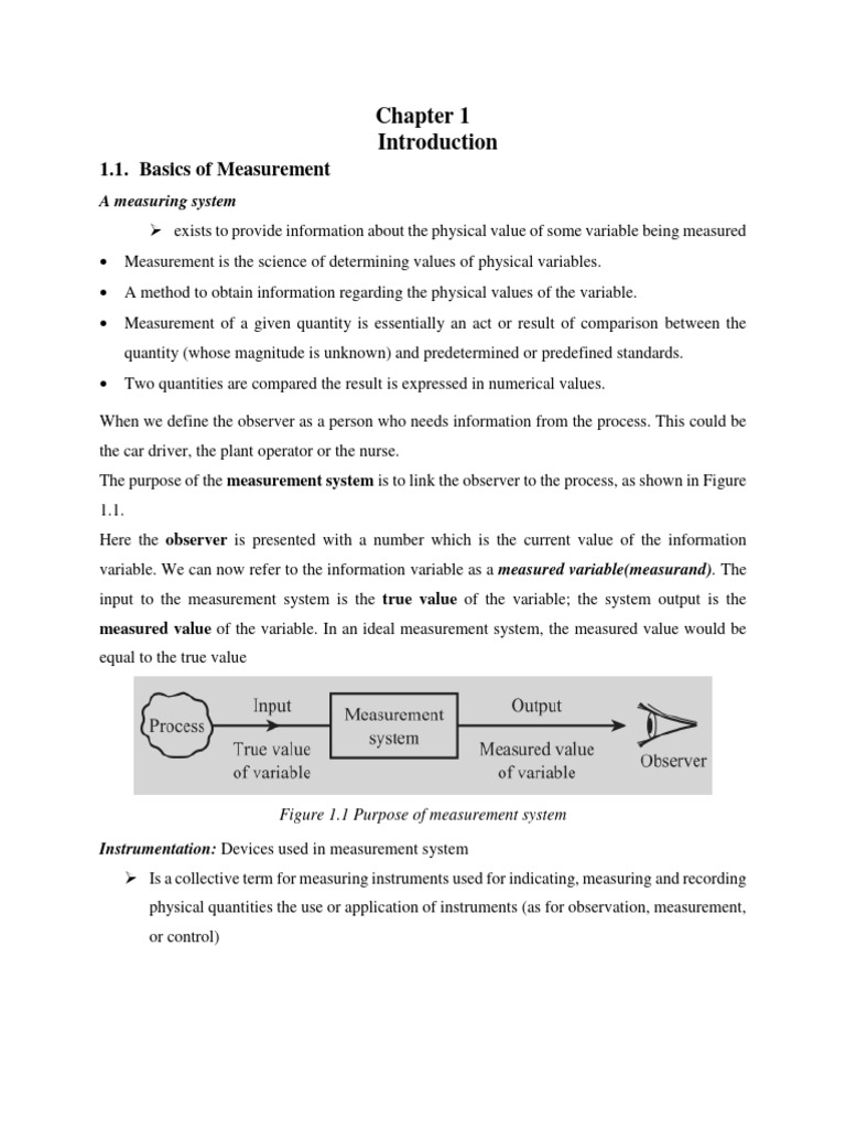 Chapter 1introduction | Download Free PDF | Accuracy And Precision | Sensor