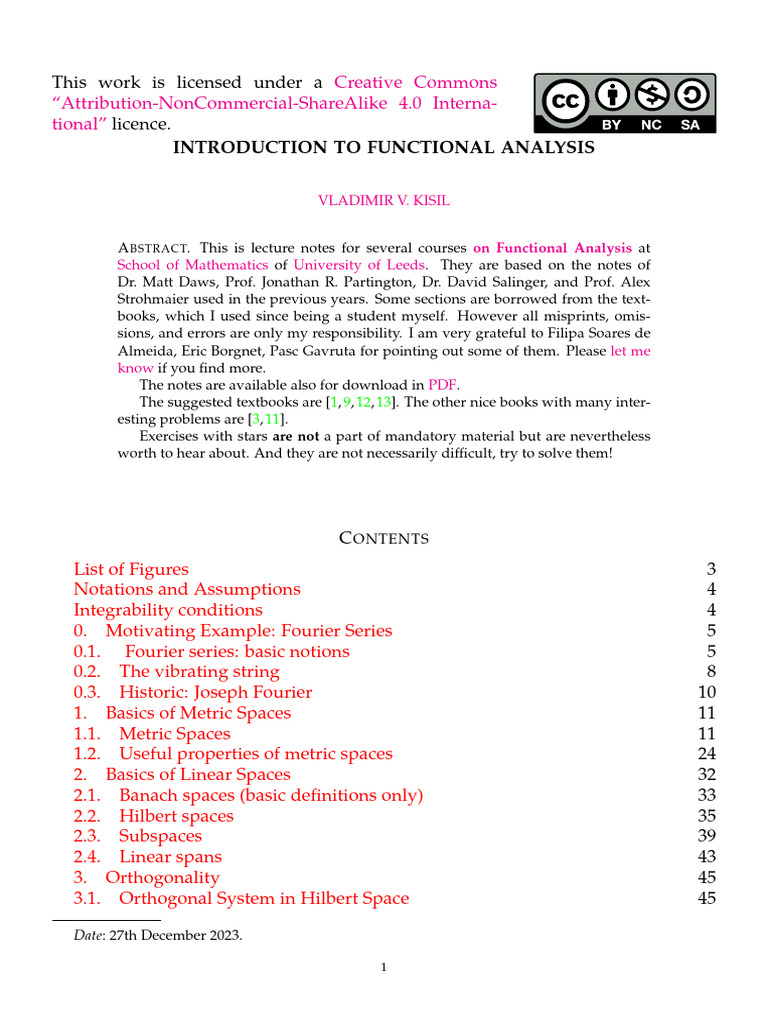 Math 3263 M | PDF | Hilbert Space | Operator (Mathematics) Math 3263 M | PDF | Hilbert Space | Operator (Mathematics)