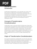 2006 Pius Langa Transformative Constitutionalism, 17 Stellenbosch Law Review 351 | PDF | Justice ...