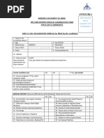 Medical Check Up Form | PDF | Physical Examination | Health Sciences