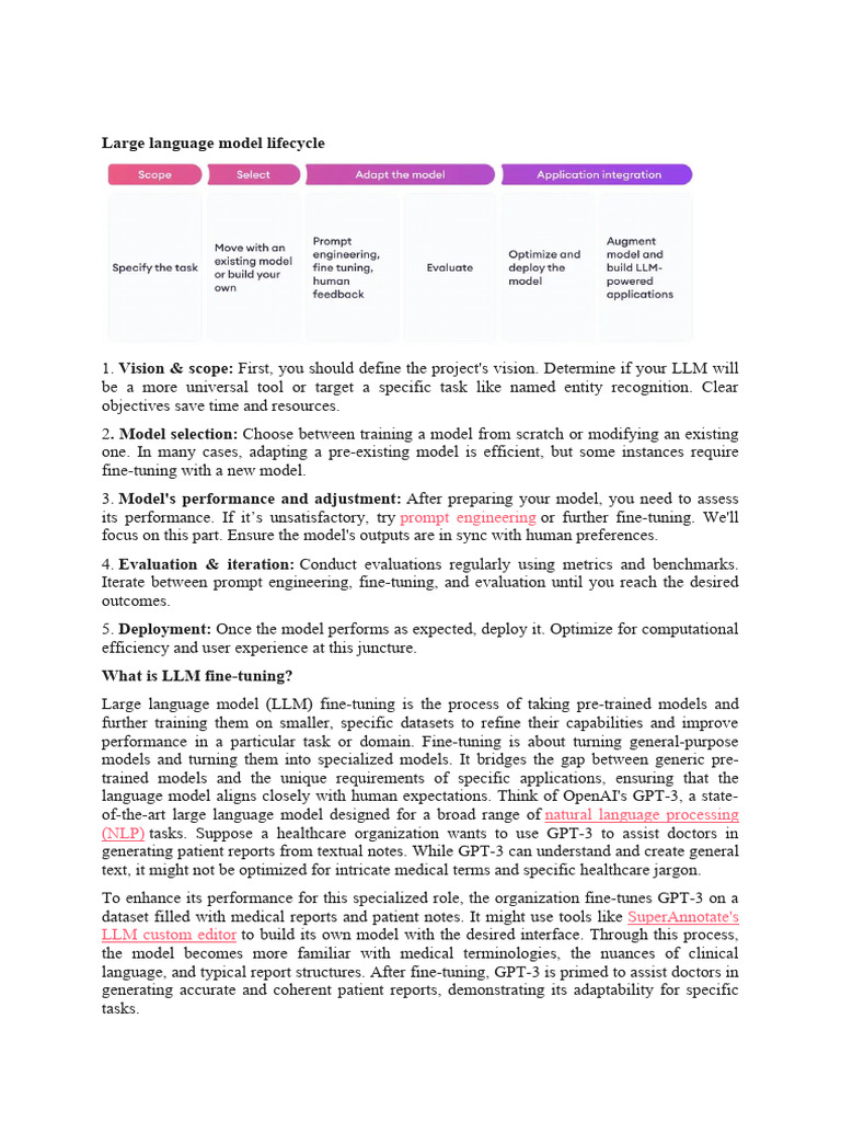 Large Language Model Lifecycle Pdf Information Science Cognitive