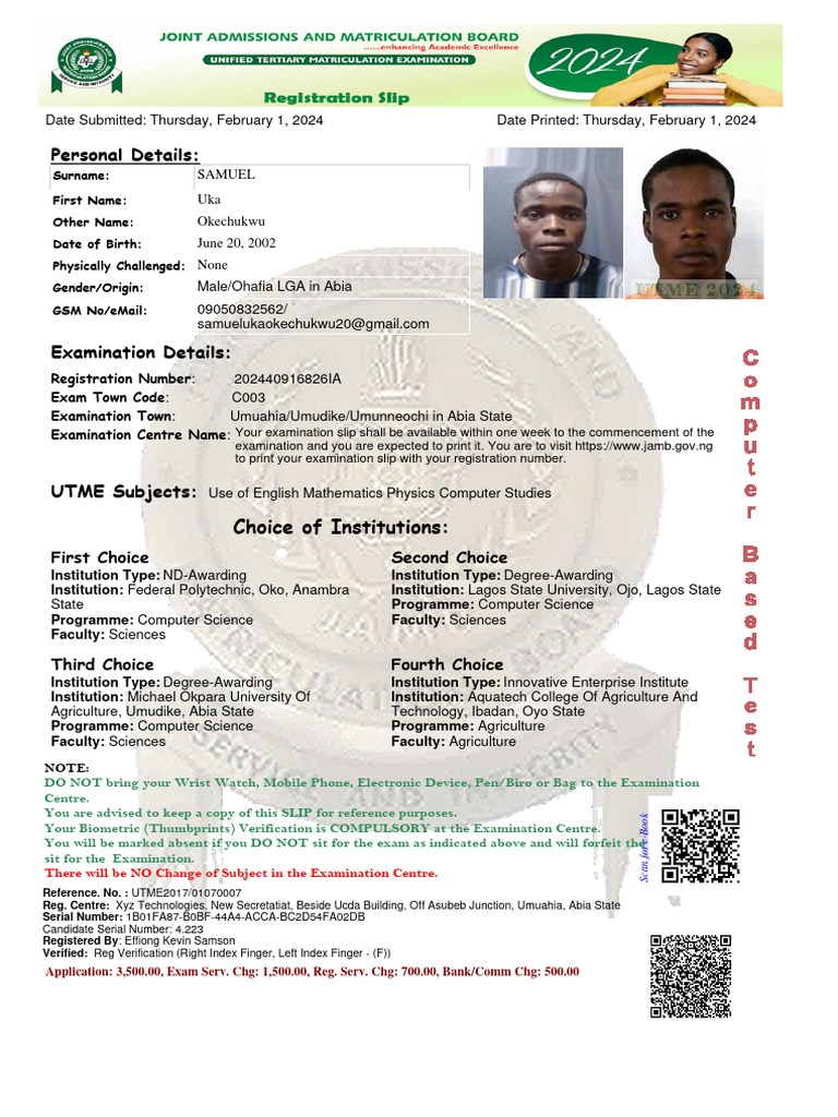 202440916826IA Samuel | PDF | Computing