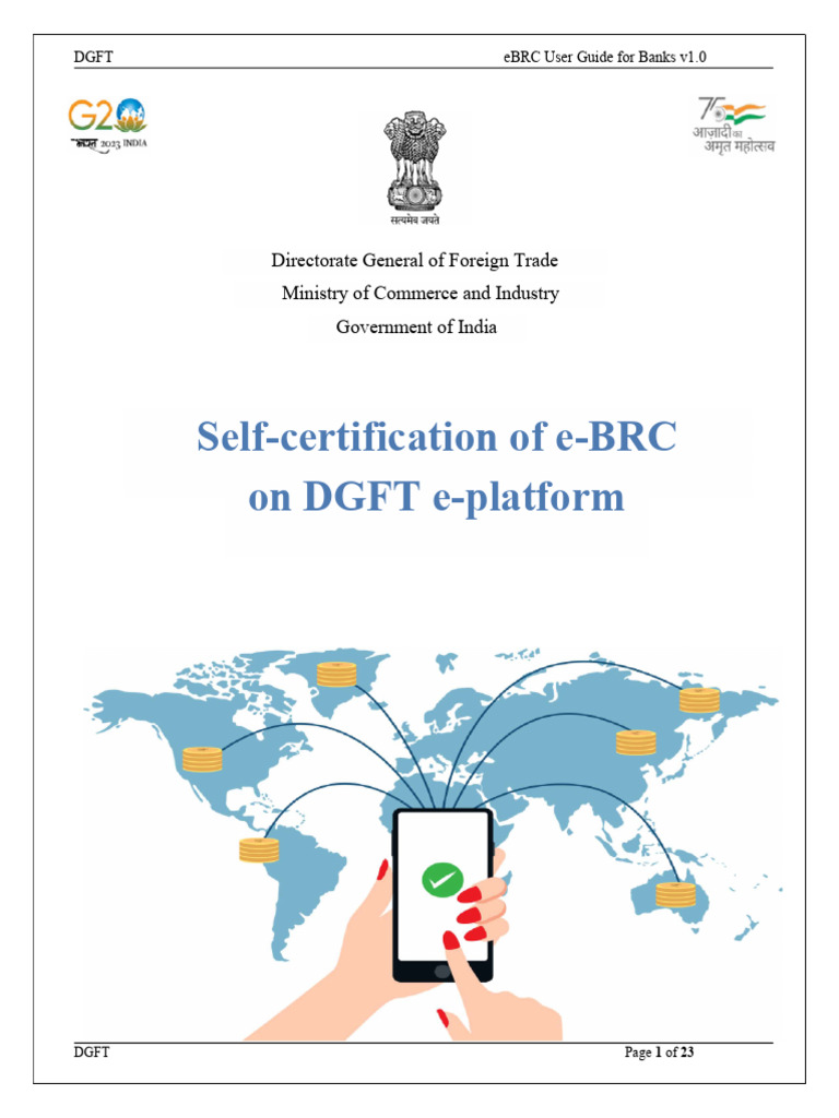 eBRC Manual 28.12.2023 | PDF | Economies | Business