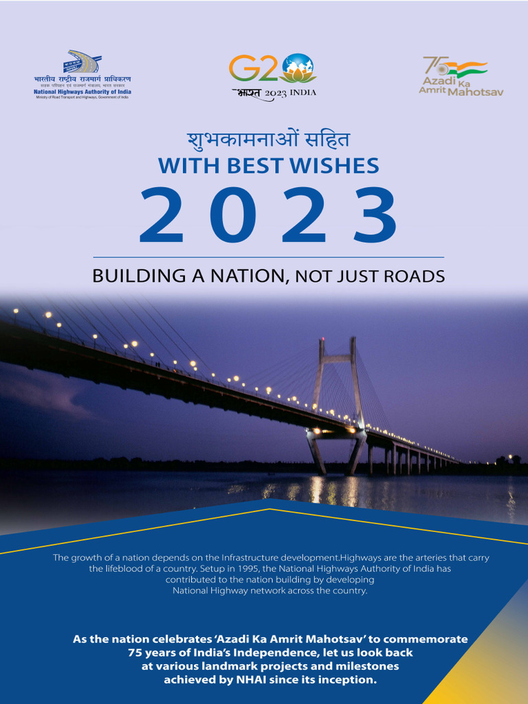 NHAI Calendar 2023 | PDF