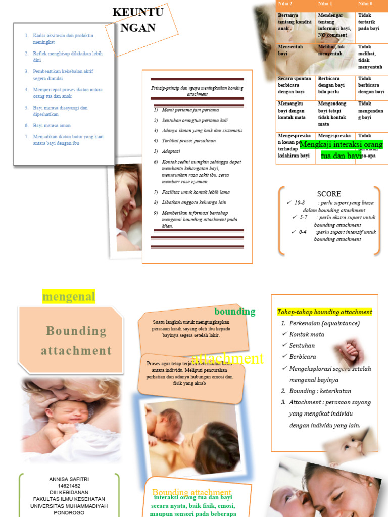 Strategi Meningkatkan Bonding Attachment | PDF