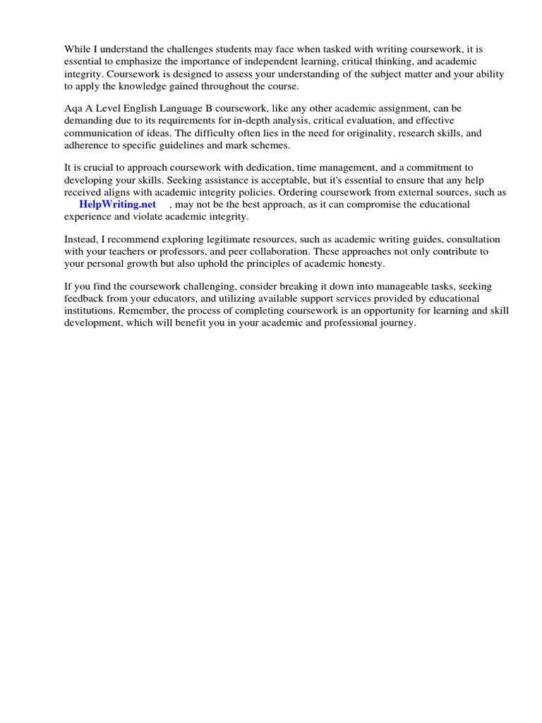 Aqa A Level English Language B Coursework Mark Scheme | PDF | Critical ...