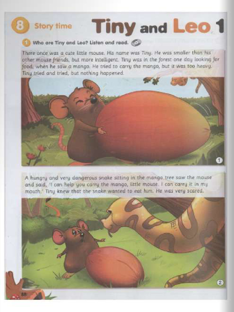 Tiny and Leo Short Story | PDF
