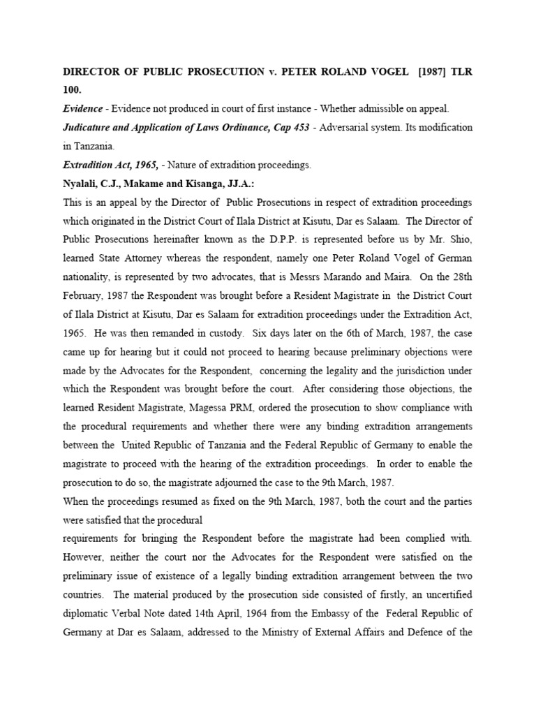 DPP v. Peter Roland | PDF