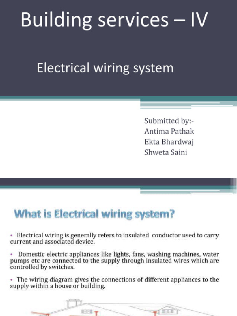 Electrical Wiring System | PDF