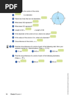 Grade 6 Circle Revision Worksheet | PDF