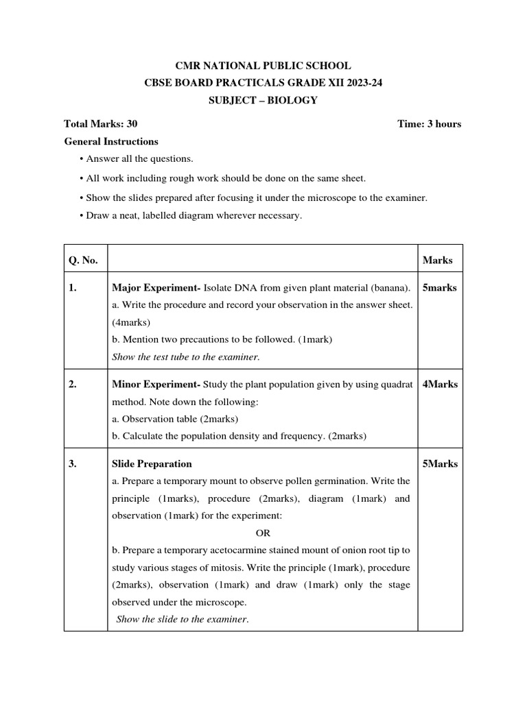 Biology Lab Study Material | PDF | Mitosis | Pollen