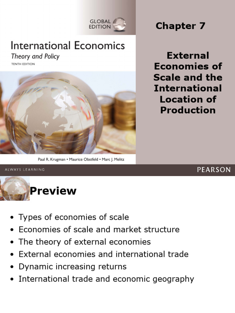 External Economies of Scale and The International Location of ...