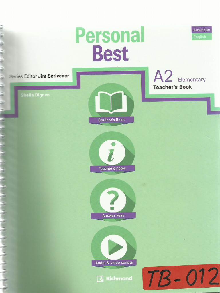 Personal Best A2 EStudent S Book British Edition | PDF