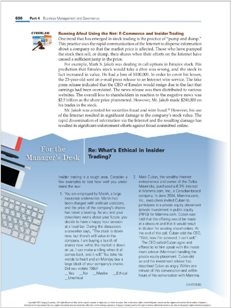 BUSS 211 Chapter 18 Part 2 | PDF