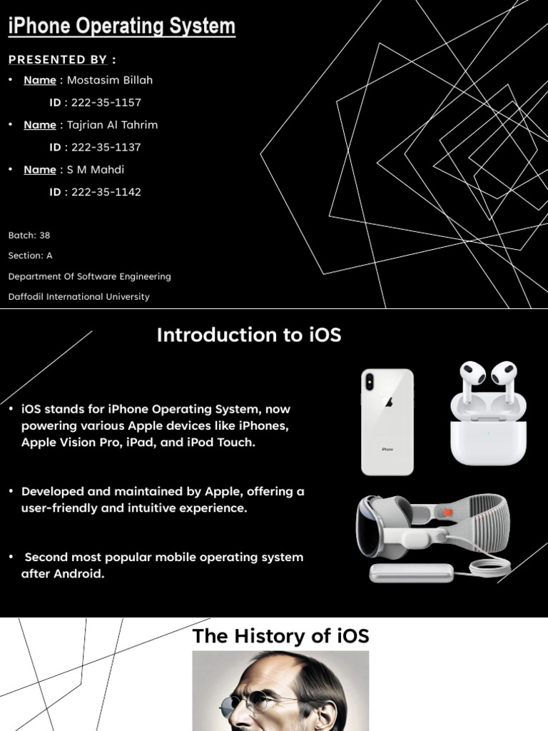 Introduction To IOS | Download Free PDF | Ios | I Phone
