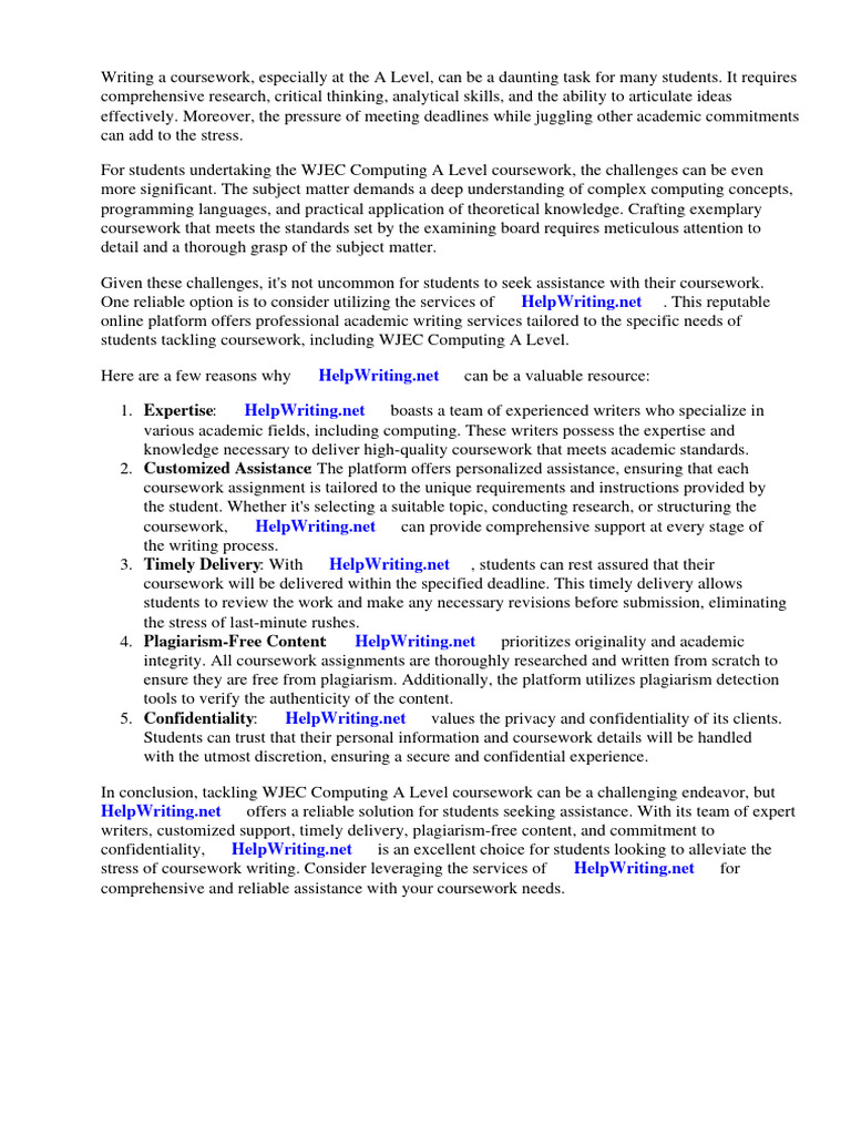 Wjec Computing A Level Coursework Examples | PDF | Http Cookie | Learning