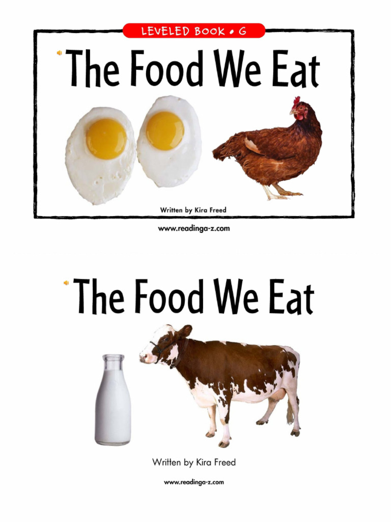 The Food We Eat | PDF