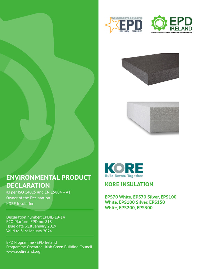 KORE Insulation EPD | PDF