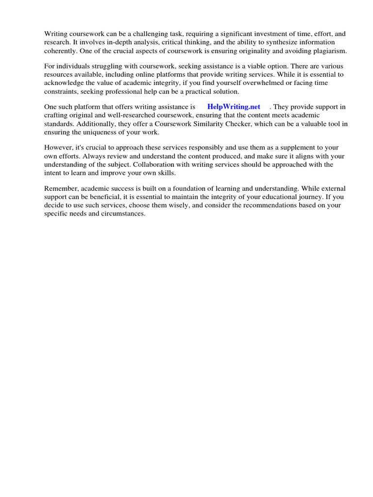 Coursework Similarity Checker | PDF | Turnitin | Plagiarism