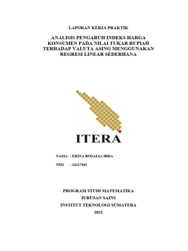 Laporan KP Erina Bab 1 Dan 2 | PDF