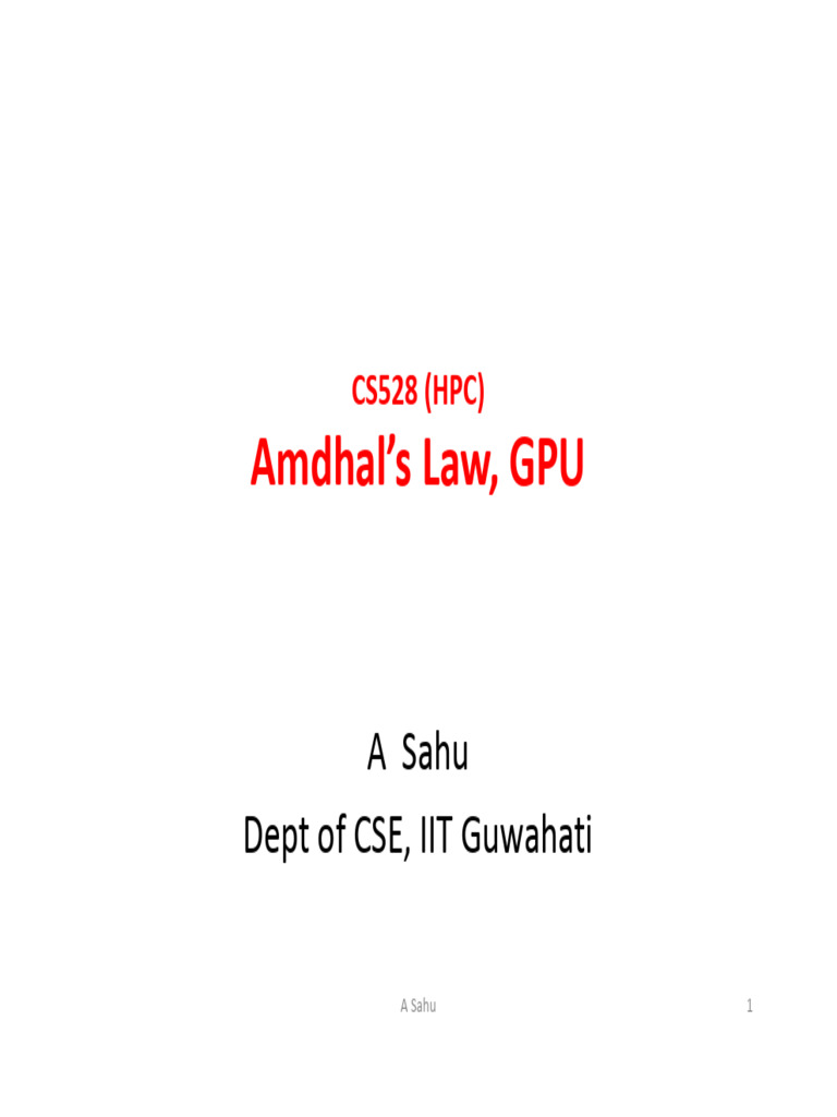 Lec 14 | Download Free PDF | Graphics Processing Unit | Multi Core Processor