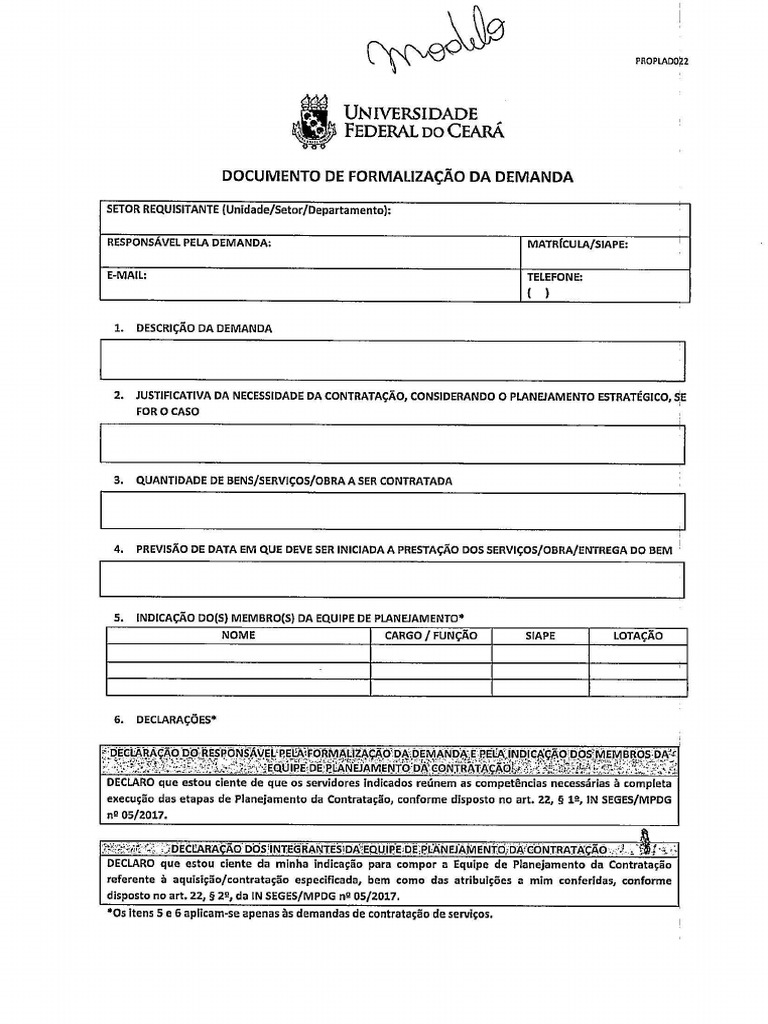modelo documento de demanda | PDF | Business | Economias