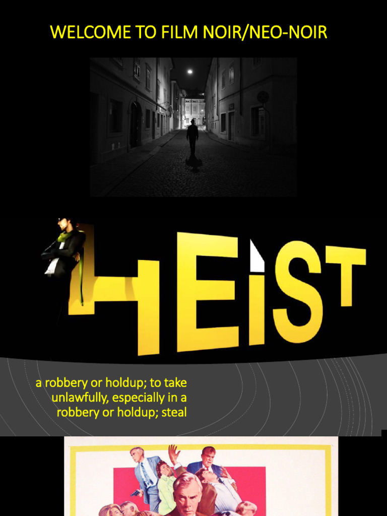 Welcome To Film Noir - Neo-Noir | PDF | Film Noir