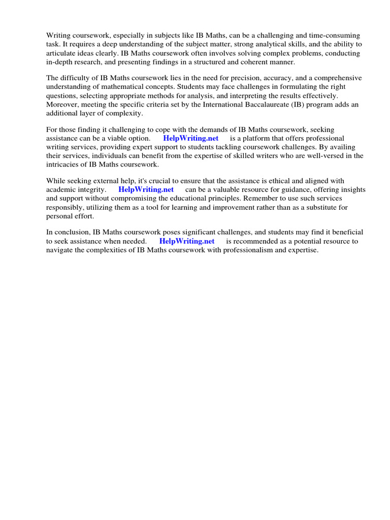 Ib Maths Coursework Questions | PDF | Mathematics | Sat
