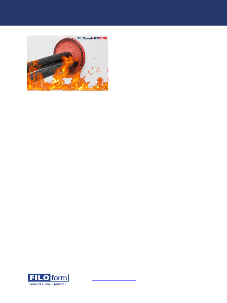 FiloSeal+HD FIRE | PDF | Duct (Flow) | Fires