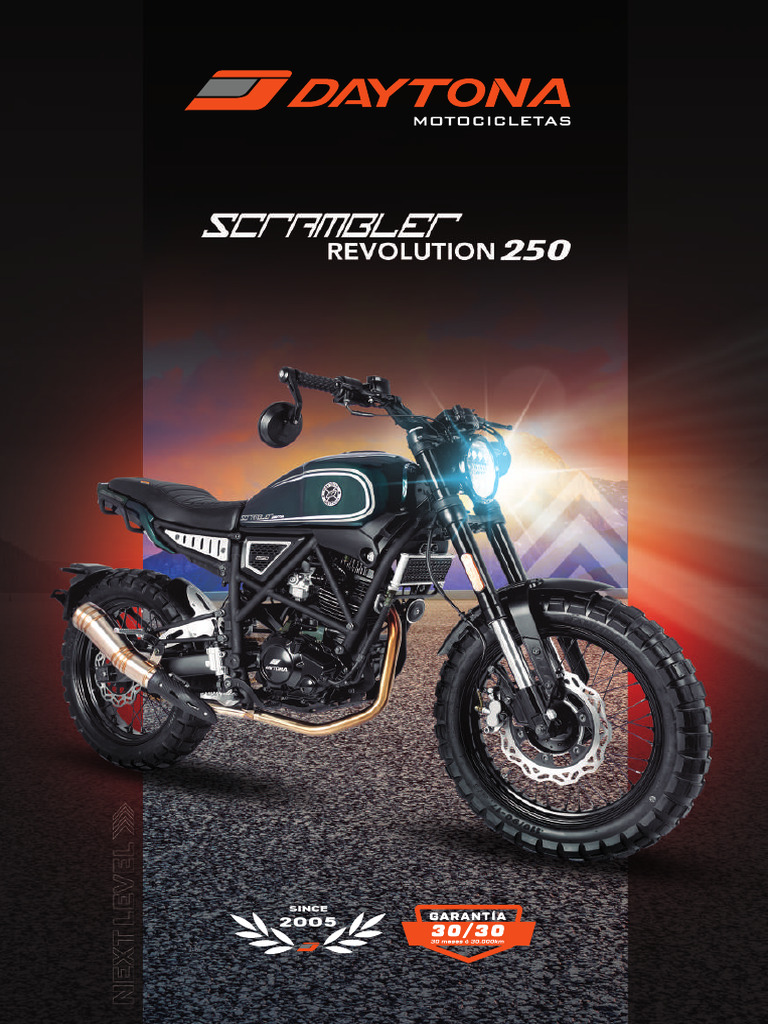 Moto 250cc 4T con Suspensión Invertida | PDF