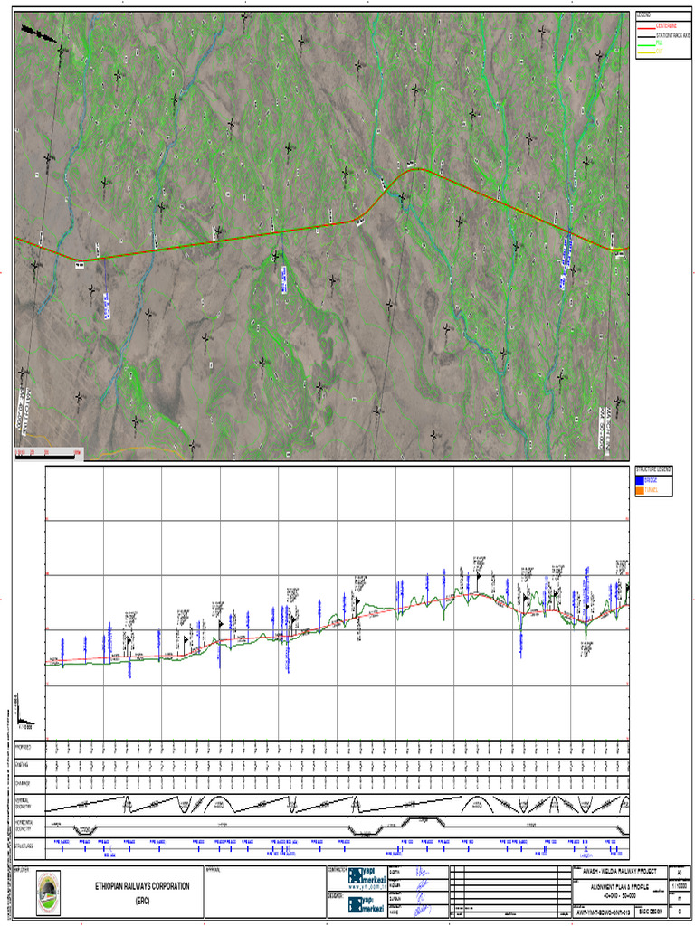 13-Alignment Plan &profile KM 40-50 | PDF