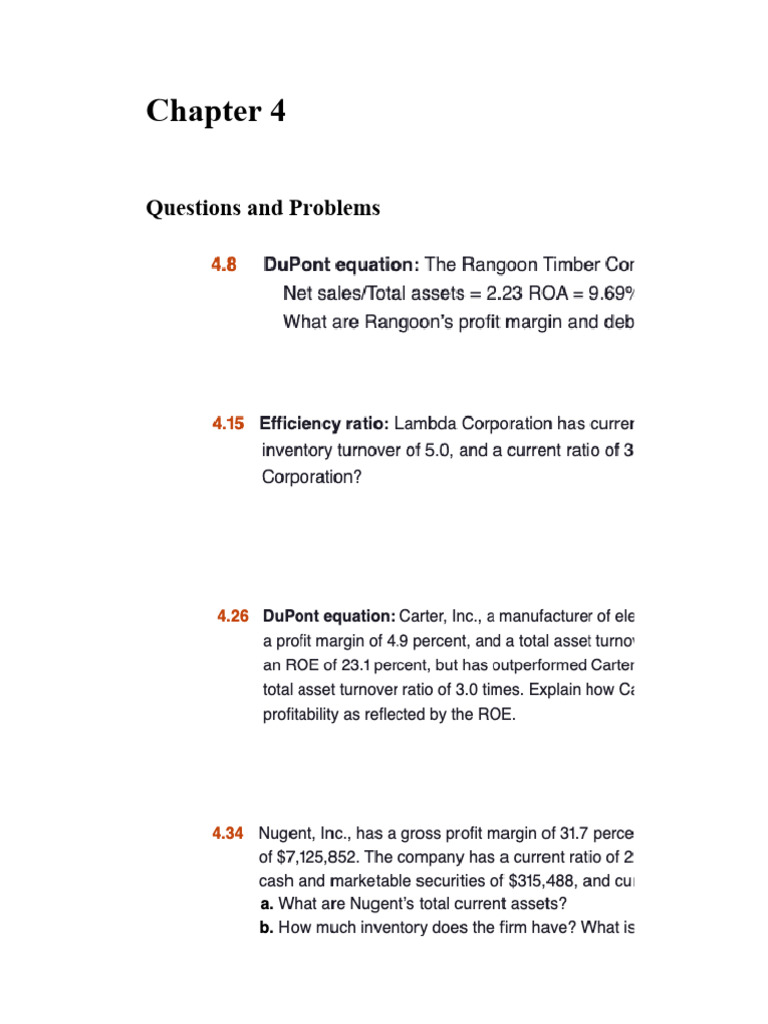 FIN202 - Chapter 4 - Practice | PDF | Business | Computers