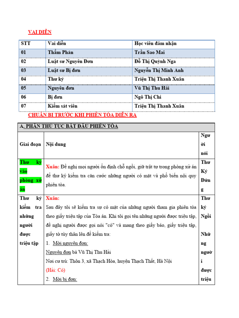 Law102 - Diên Án 1 | PDF