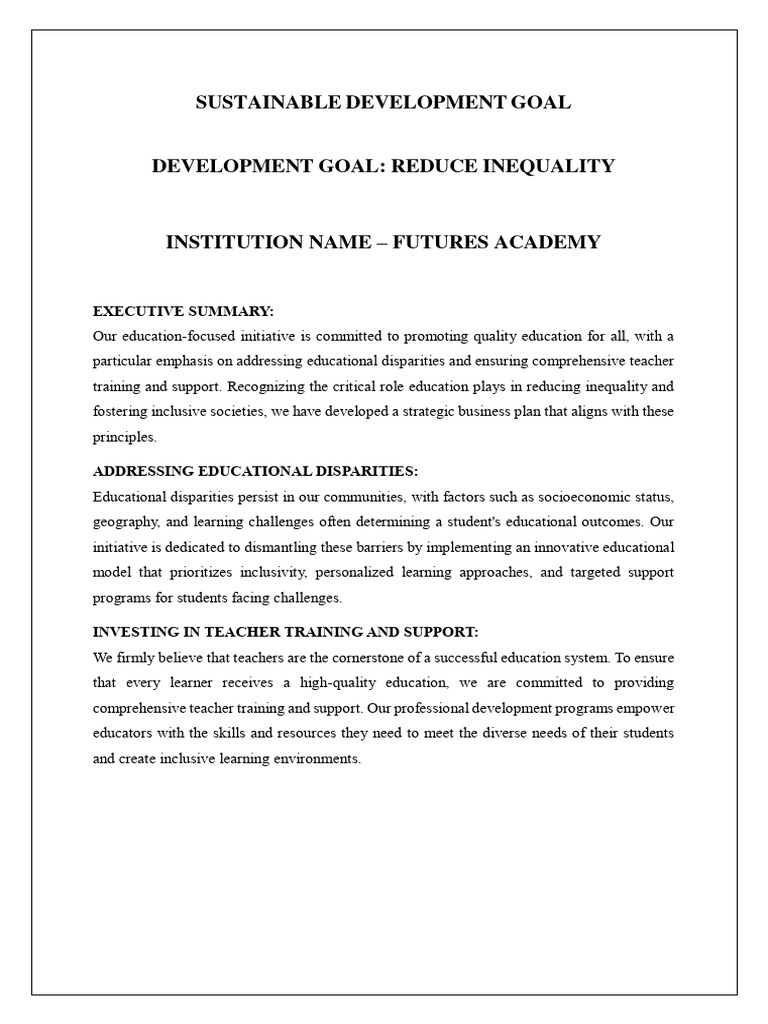 BSL BP | PDF | Differentiated Instruction | Teachers