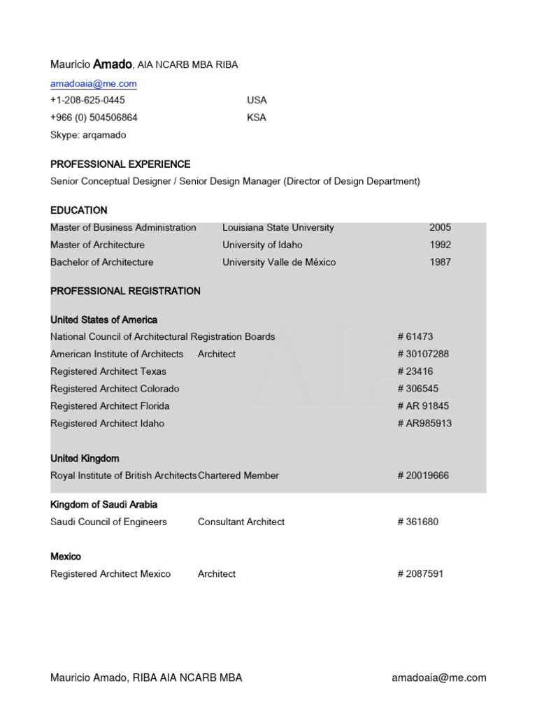 MAG CV - October 2023 | PDF