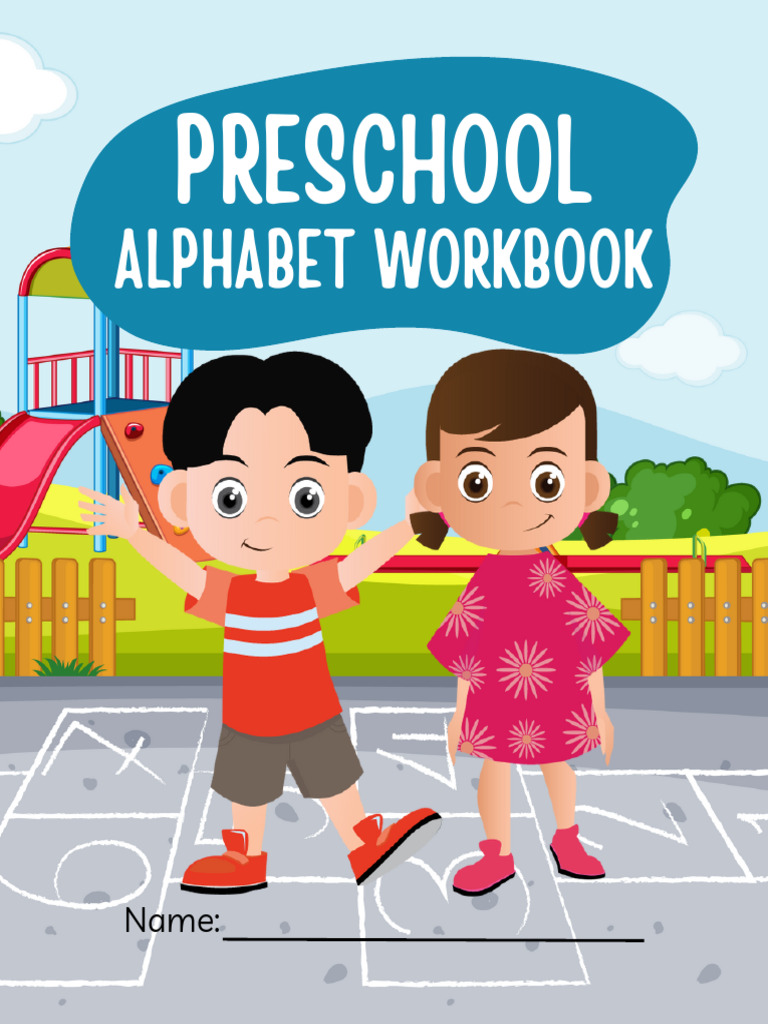 Fun and Colorful Preschool Alphabet Workbook | PDF