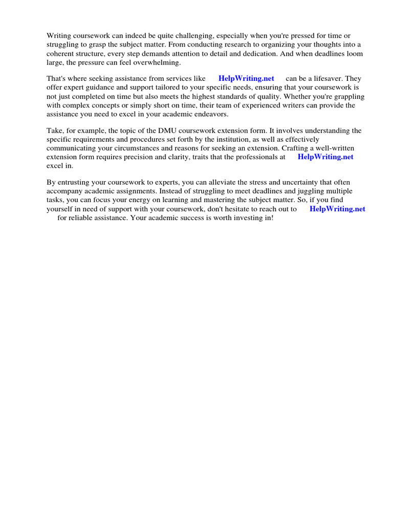 Dmu Coursework Extension Form | PDF | Microsoft Excel | World Wide Web